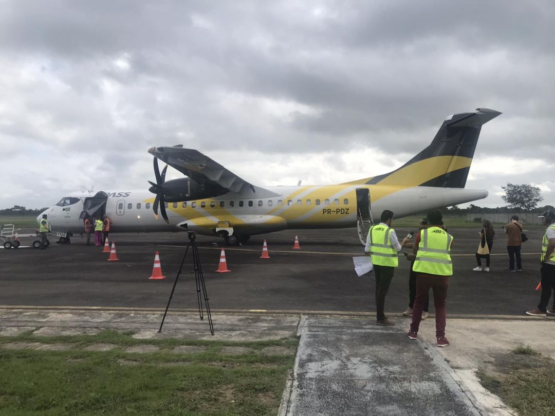 Parceria LATAM/VOEPASS realiza último voo entre Salvador e Feira de ...